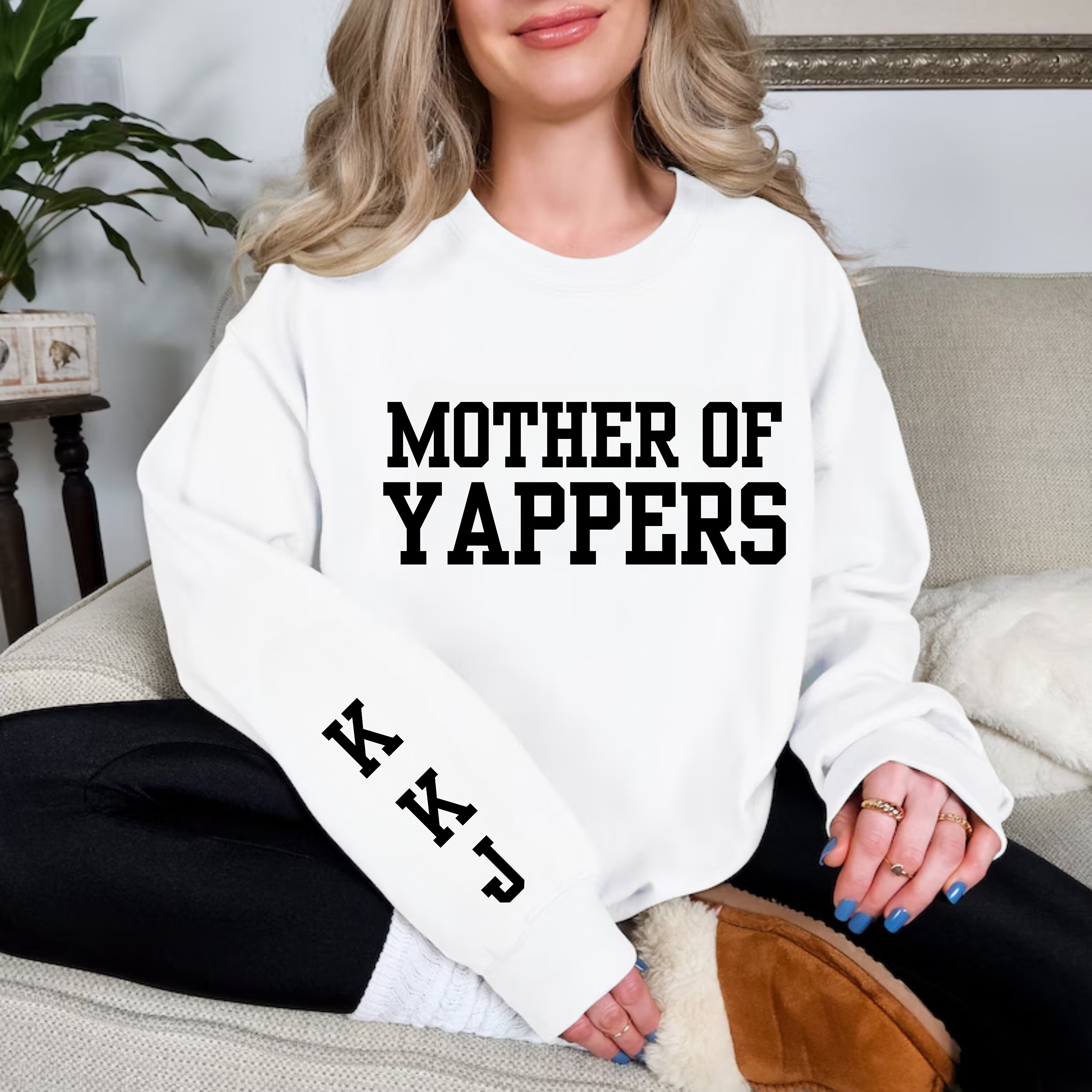 Mother of Yappers Sweatshirt, Gift for Mom, Mother's Day Gift ...
