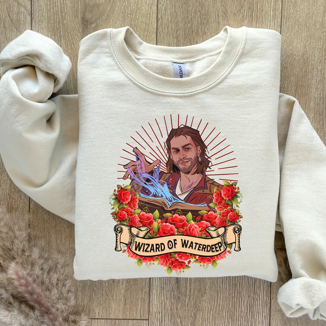 Gale Sweatshirt Wizard of Waterdeep Baldur's Gate BG3 Sweatshirt - Etsy