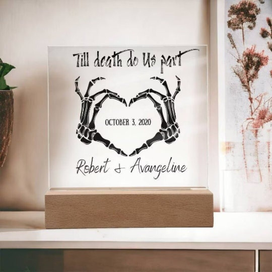 Spooky Forever My Boo Couple Decoration Couple Decor Personalized Gifts ...