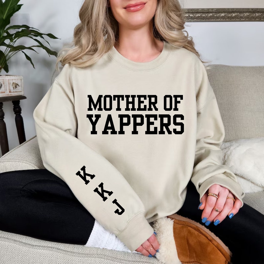 Mother of Yappers Sweatshirt, Gift for Mom, Mother's Day Gift ...