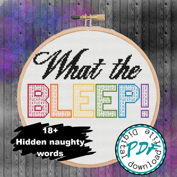 Swearing Chart - Etsy