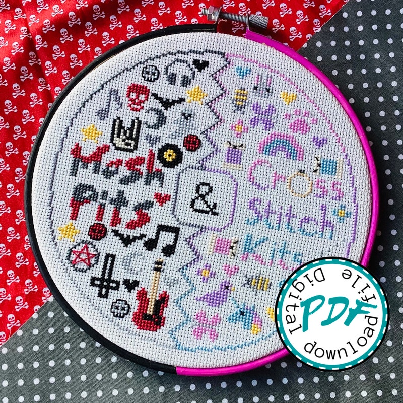 Heavy Metal Cross - Etsy