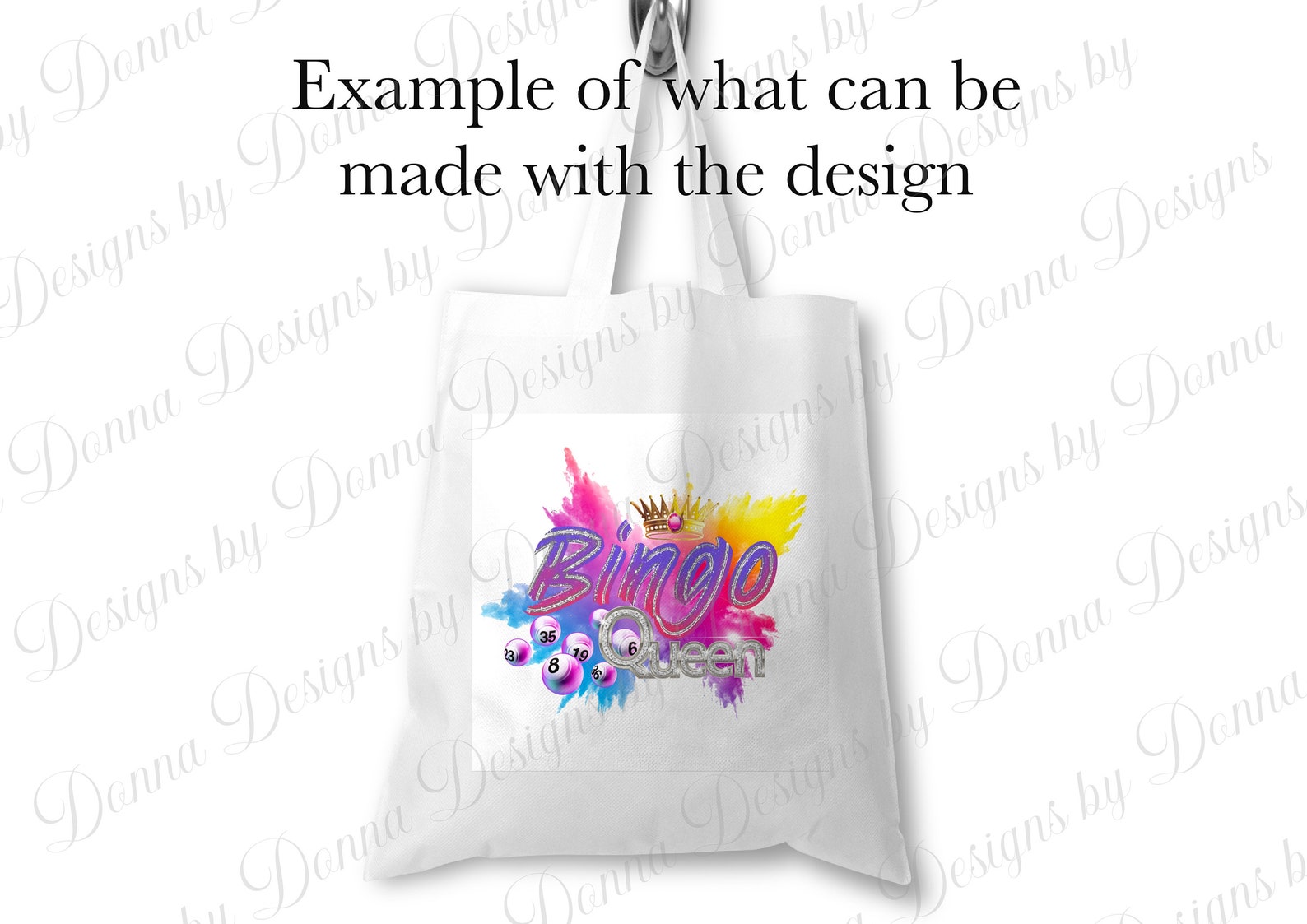 Bingo Queen Bingo King Image Sublimation Design Digital - Etsy