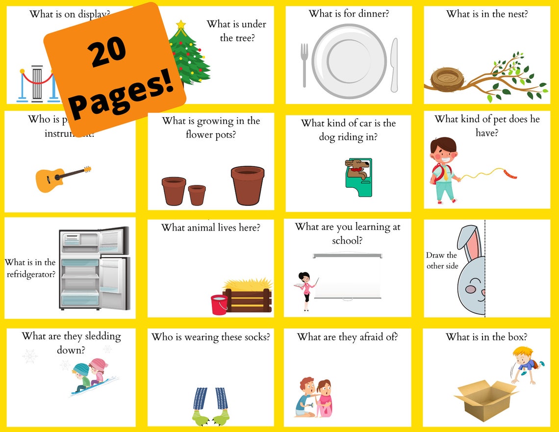 Finish the Drawing - Printable Drawing Prompts for Kids | Printable Kid ...