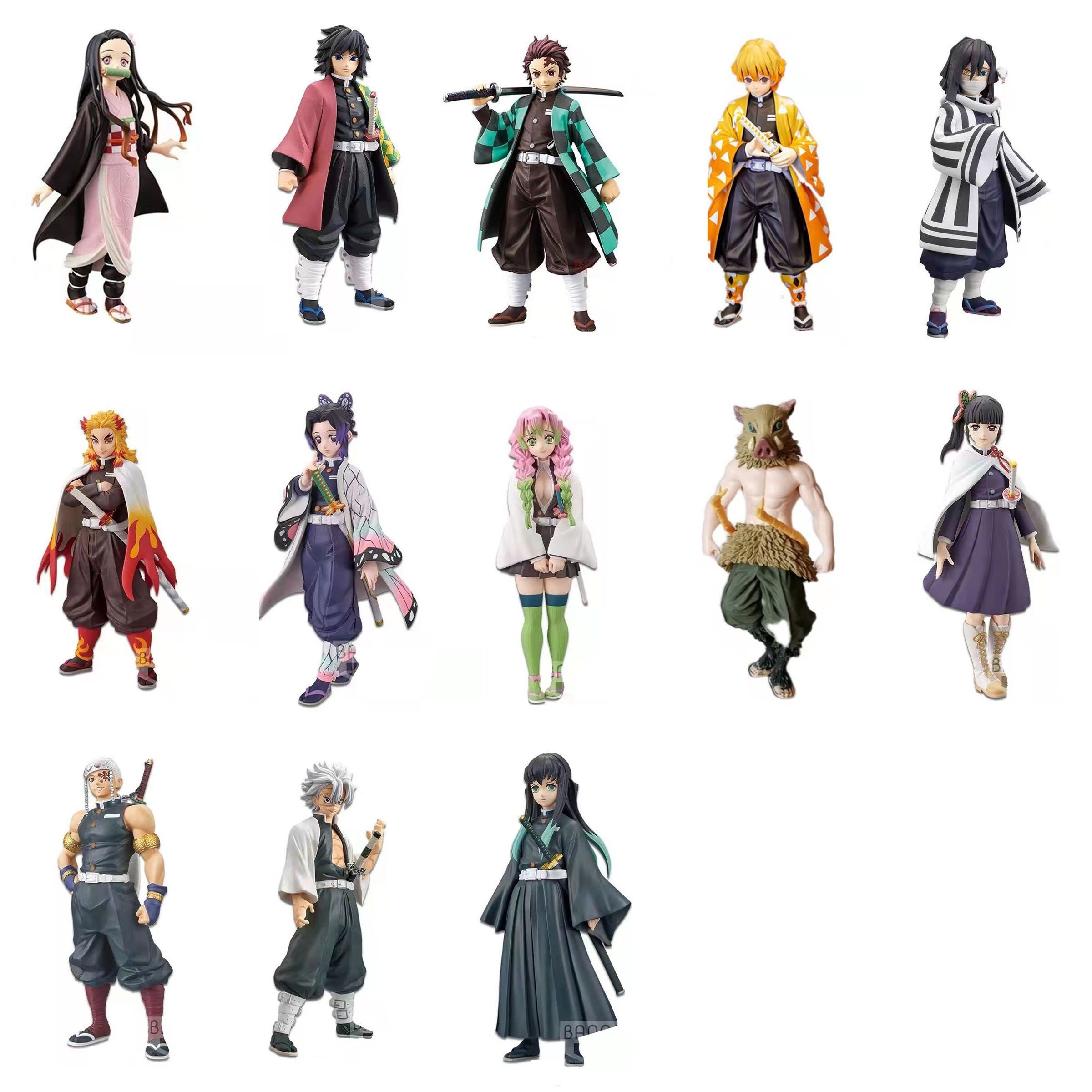 Demon Slayer Collectible Figures | Etsy