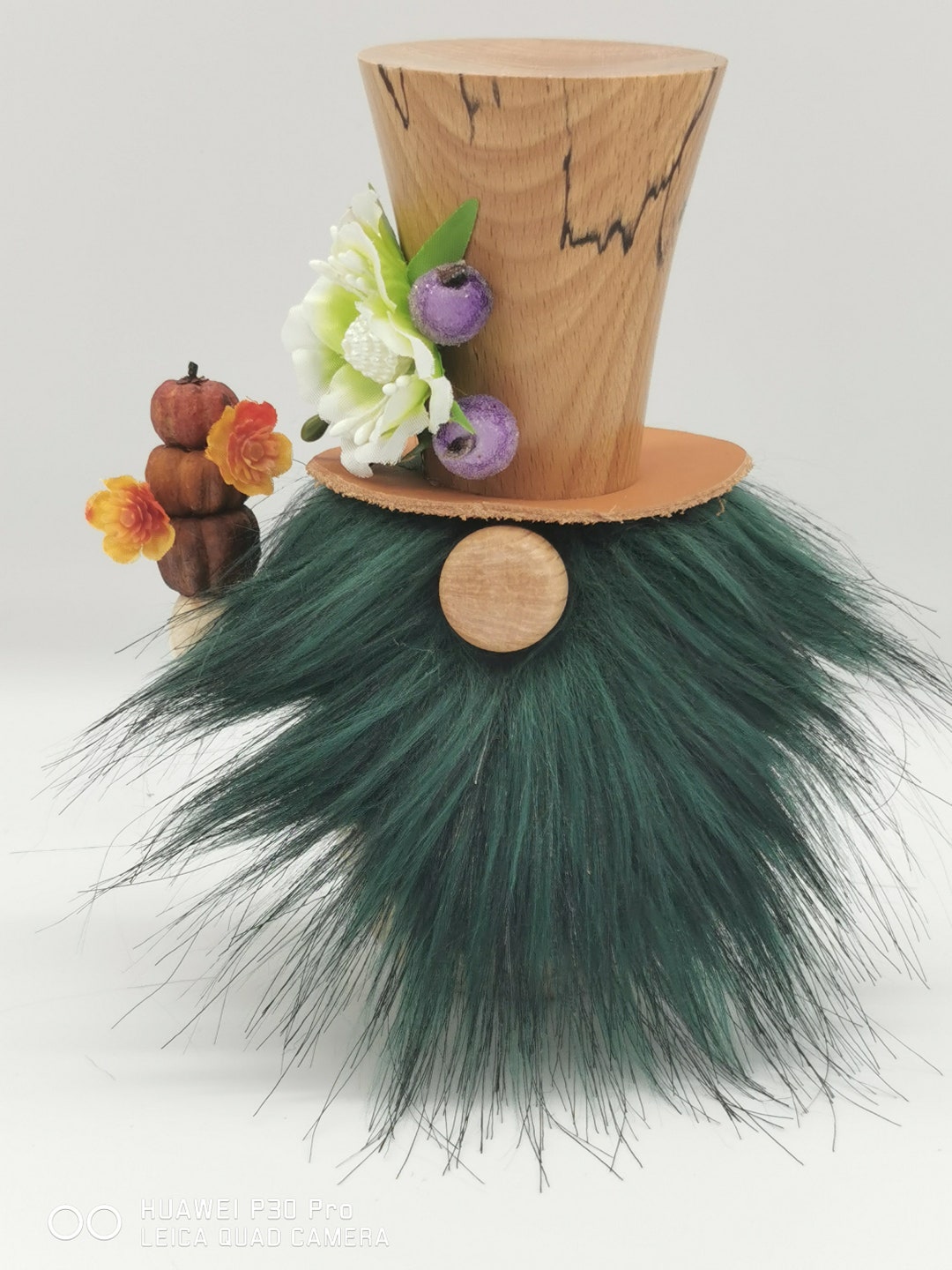 Handmade Wooden Autumnal Gonk - Etsy UK