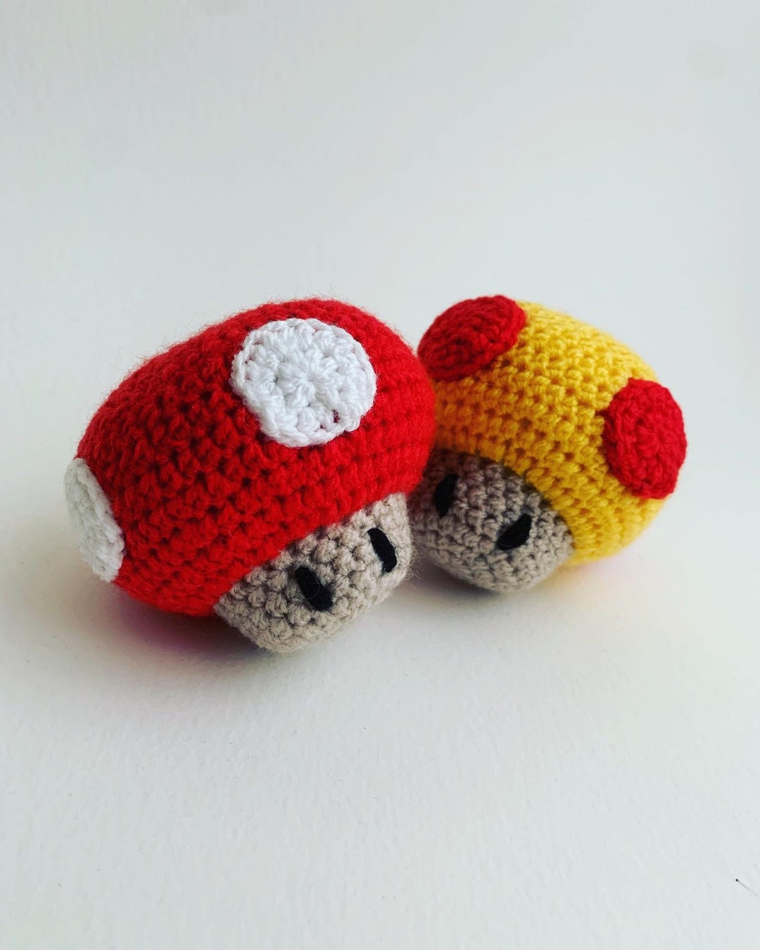Super Mario Mushroom Crochet - Etsy