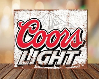 Coors Light Bar Sign - Etsy UK