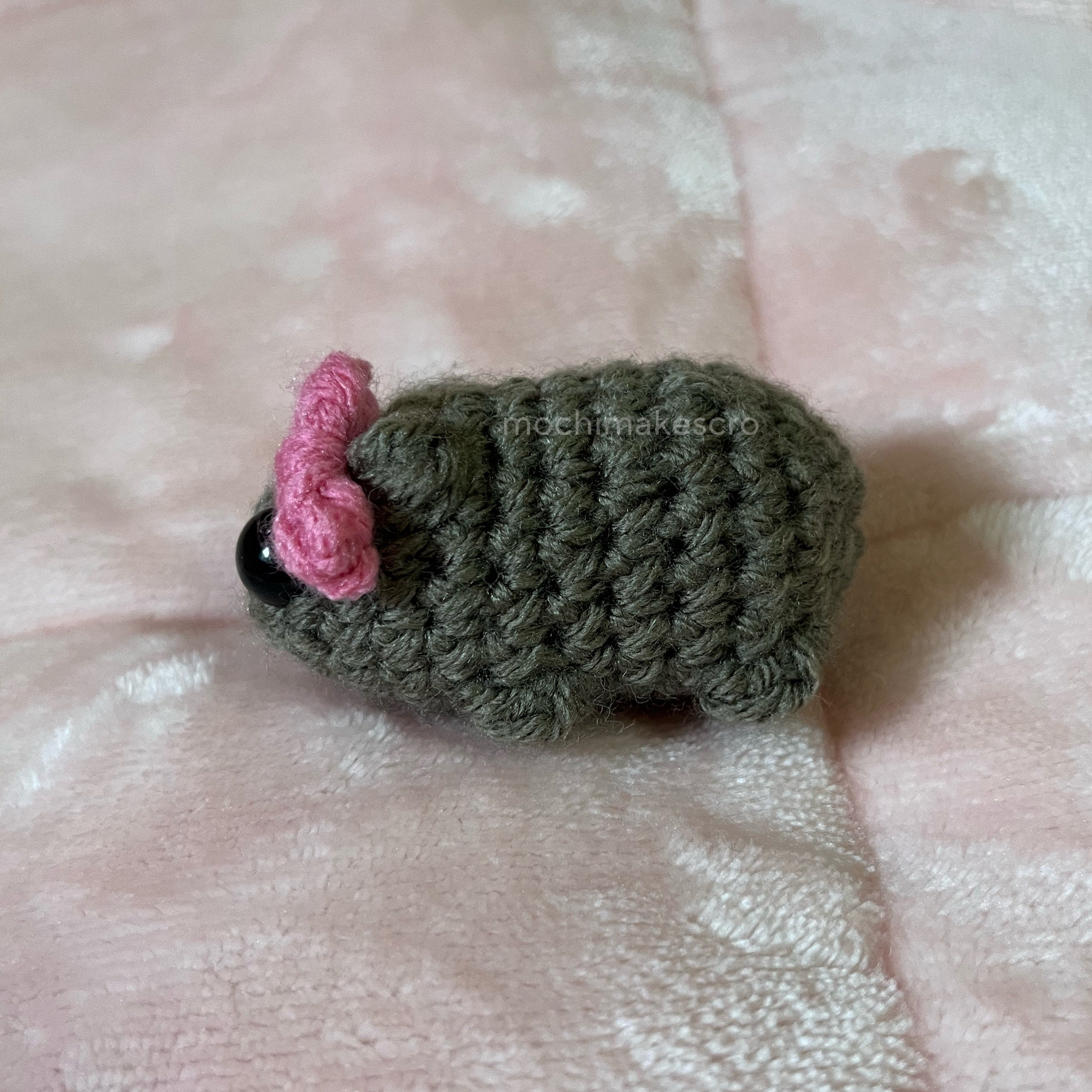 Crochet Sad Hamster Meme Coquette Sad Hamster Amigurumi - Etsy