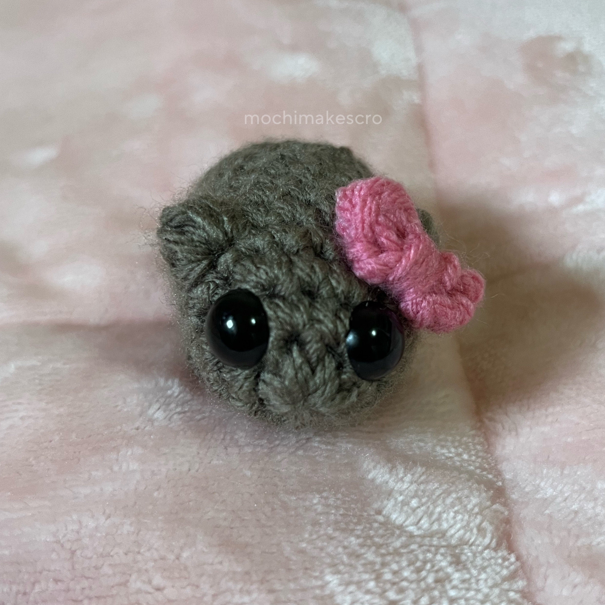 Crochet Sad Hamster Meme Coquette Sad Hamster Amigurumi - Etsy