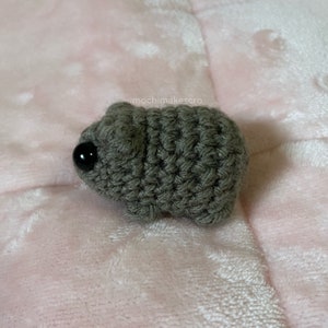 Crochet Sad Hamster Meme Coquette Sad Hamster Amigurumi - Etsy