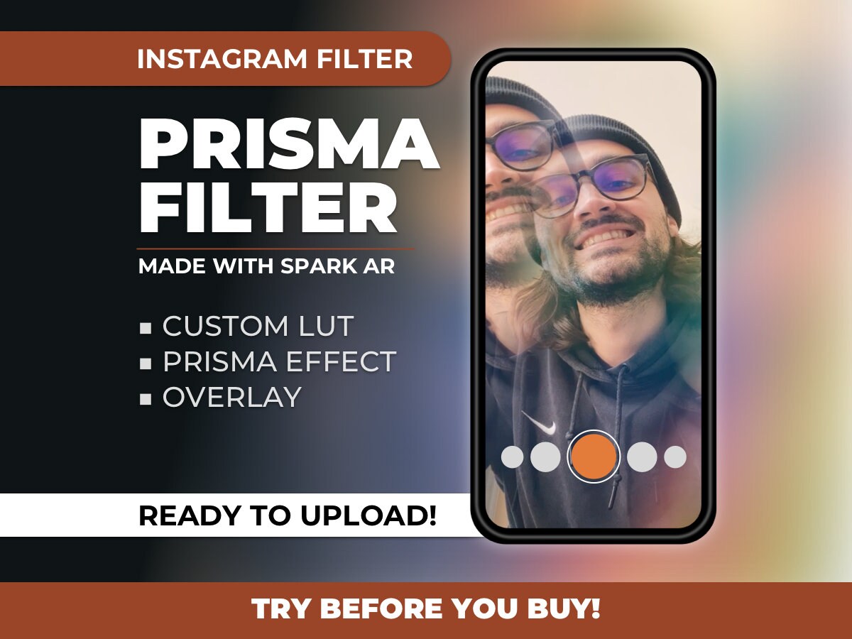 PRISMA FILTER for Instagram Made With Spark AR - Etsy