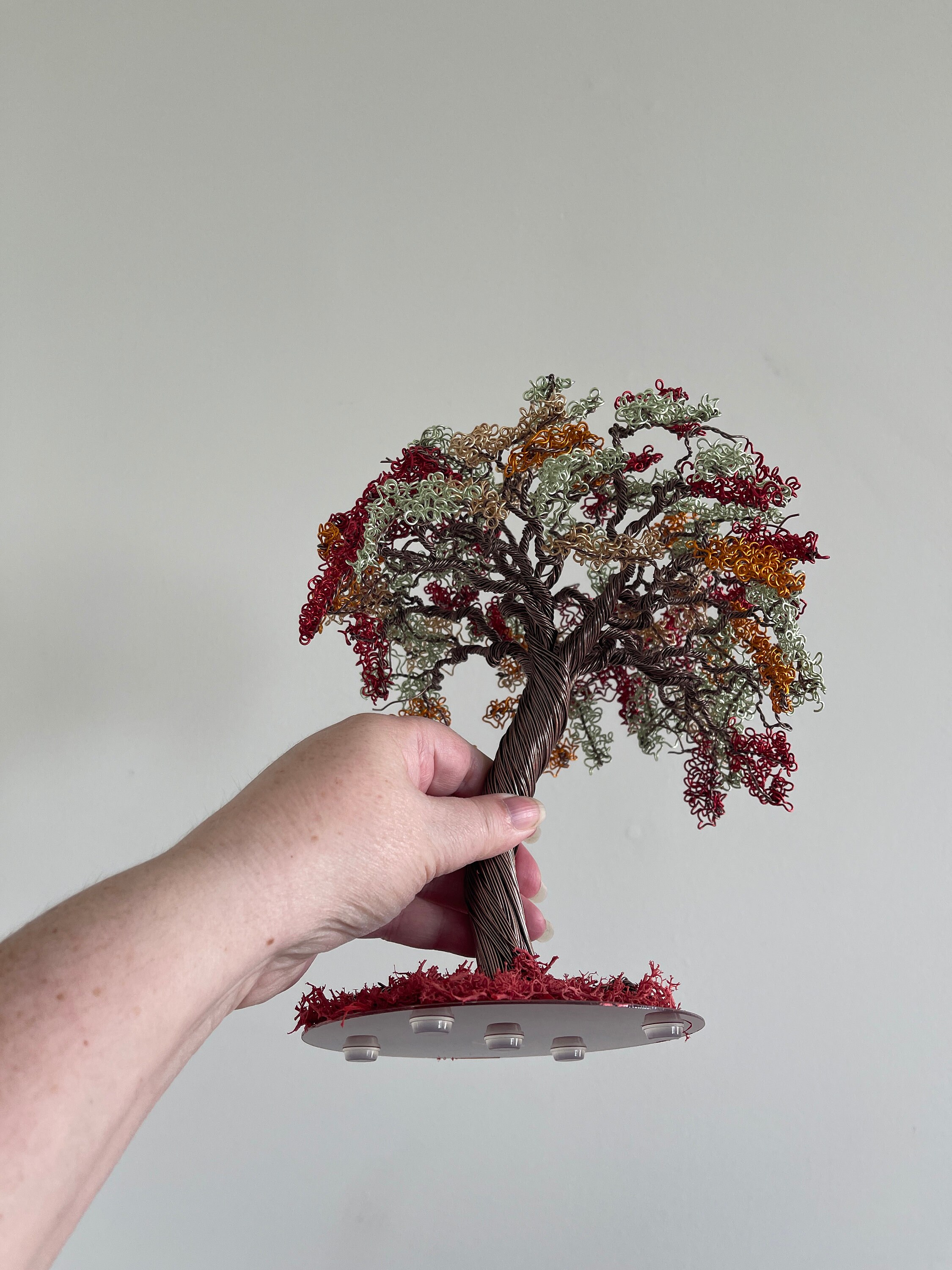 Fall Tree of Life, Wire Tree Sculpture, Wire Art, Country Decor ...