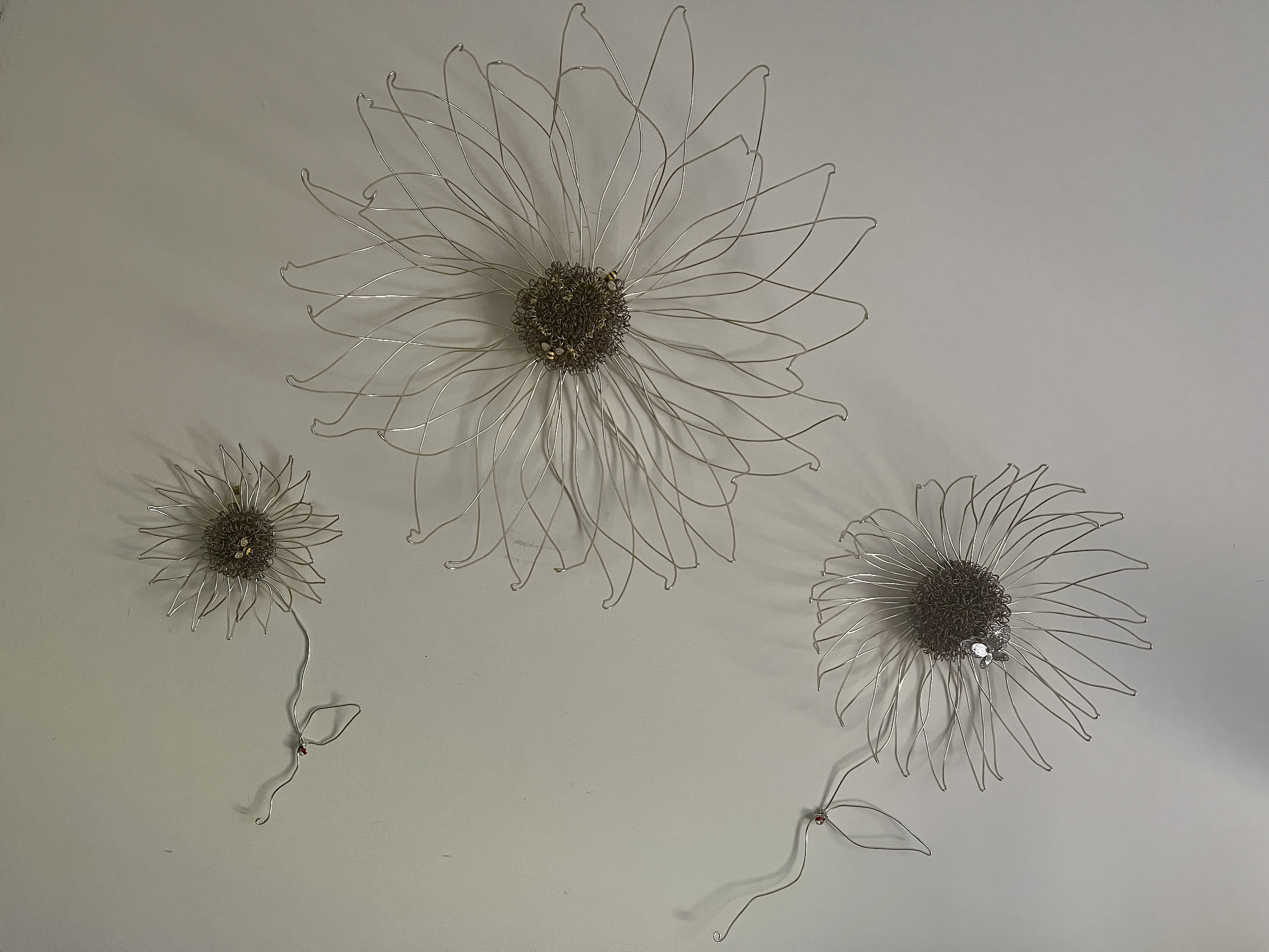Sold Separately Wire Sunflower Wall Hangings Country Art - Etsy