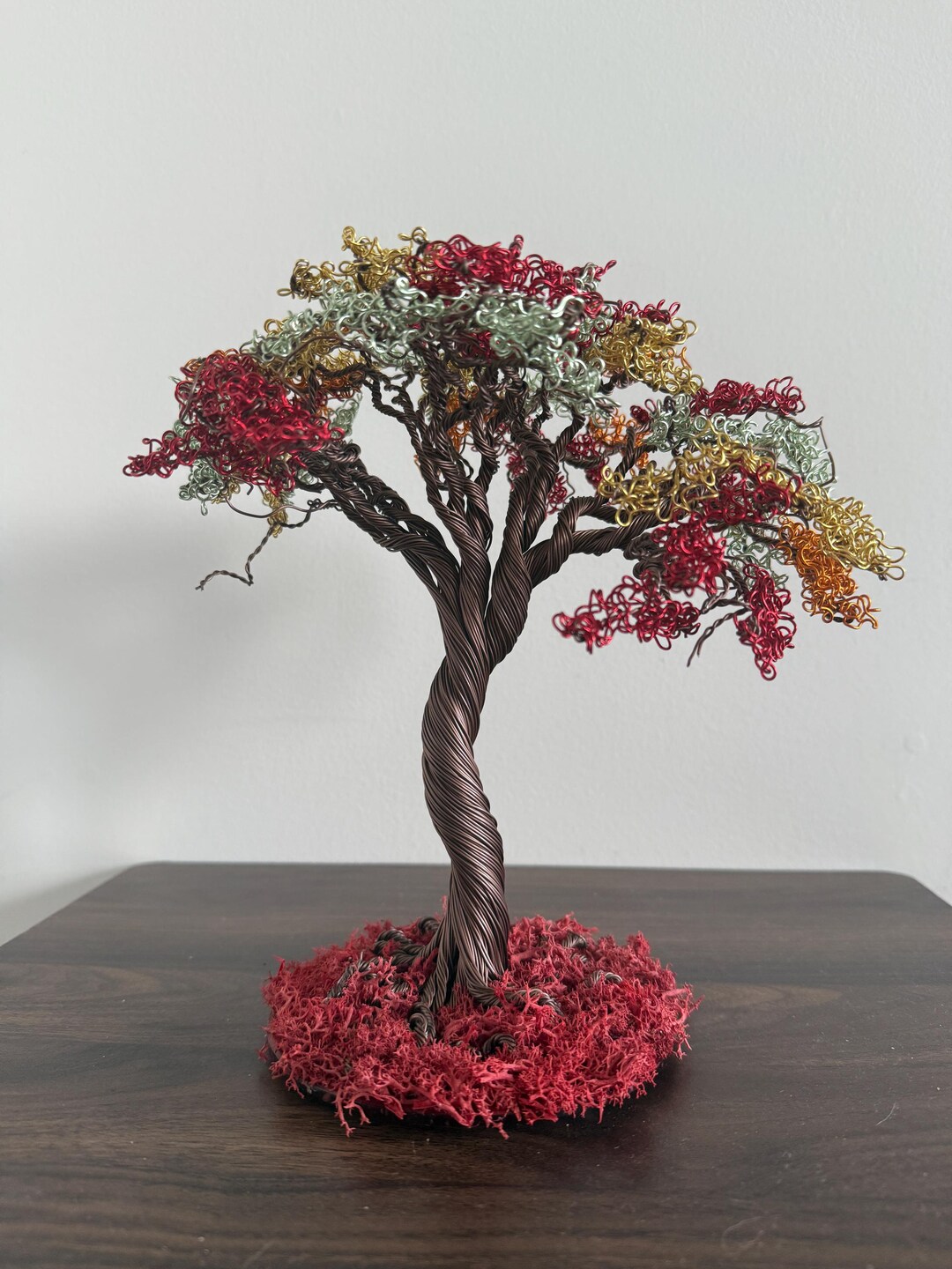 Fall Tree of Life, Wire Tree Sculpture, Wire Art, Country Decor ...