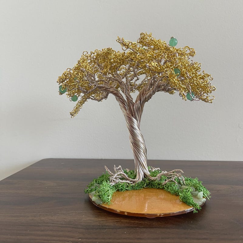 Wire Tree Sculpture - Etsy