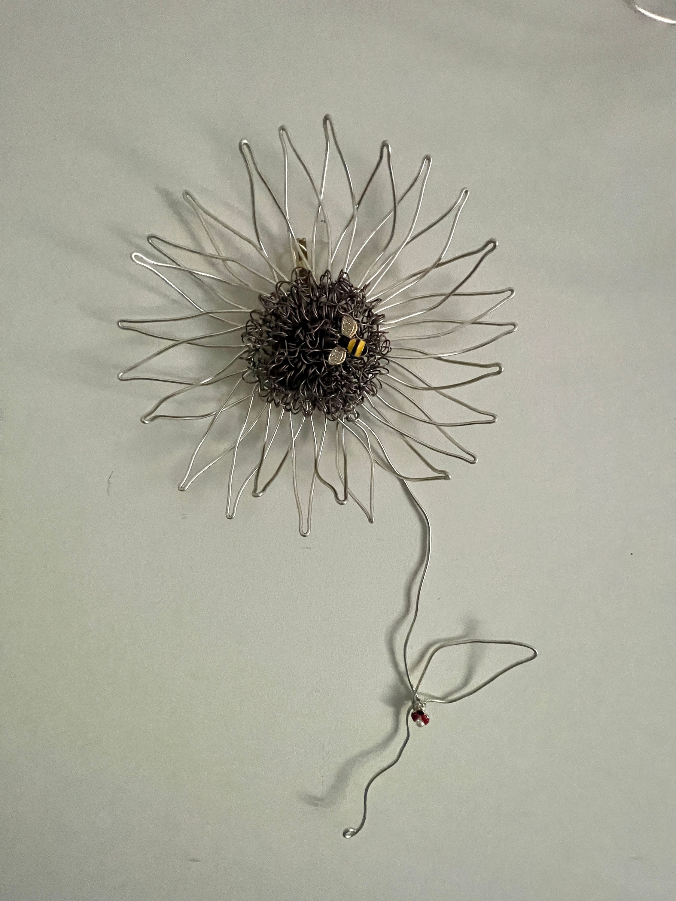 Sold Separately Wire Sunflower Wall Hangings Country Art - Etsy