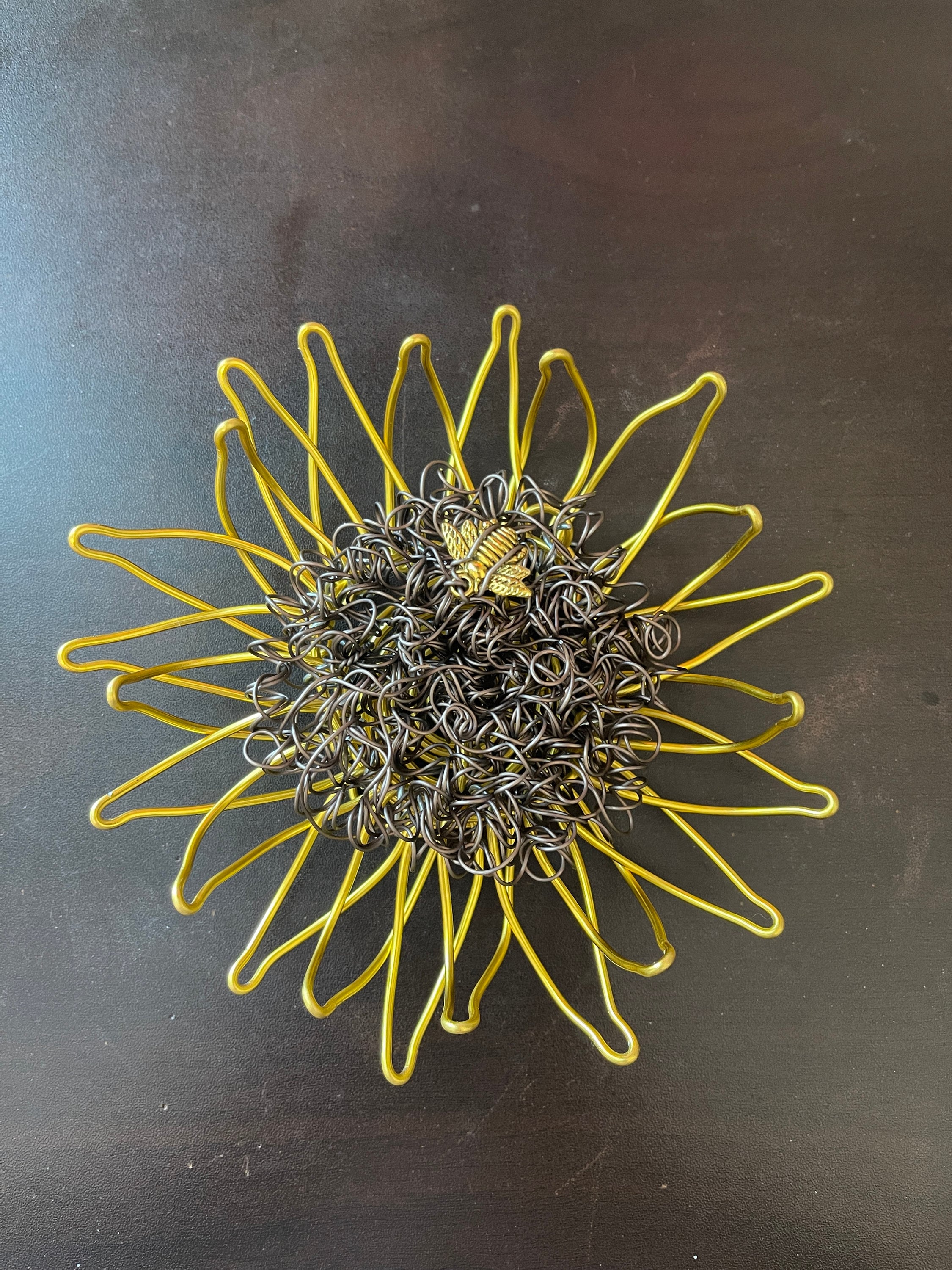 Sold Separately Wire Sunflower Wall Hangings With Bee - Etsy