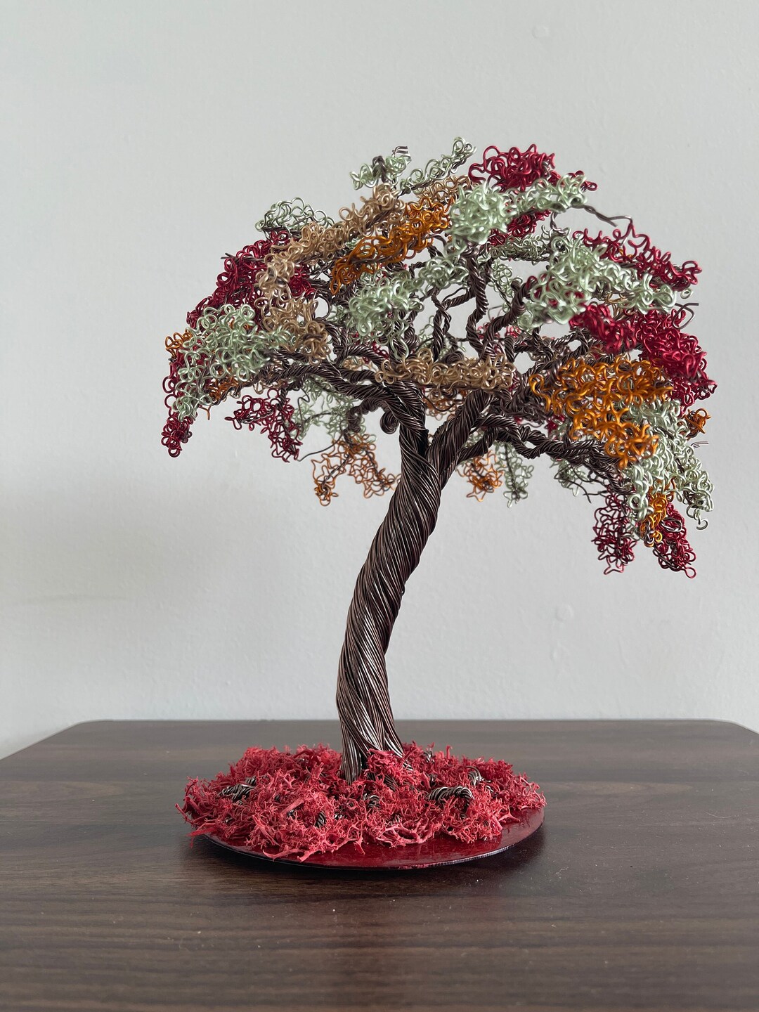 Fall Tree of Life, Wire Tree Sculpture, Wire Art, Country Decor ...