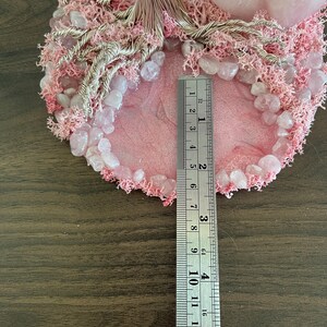 Pink Tree of Life, Rose Quartz Stones, Memorial Gift, Orb Display ...