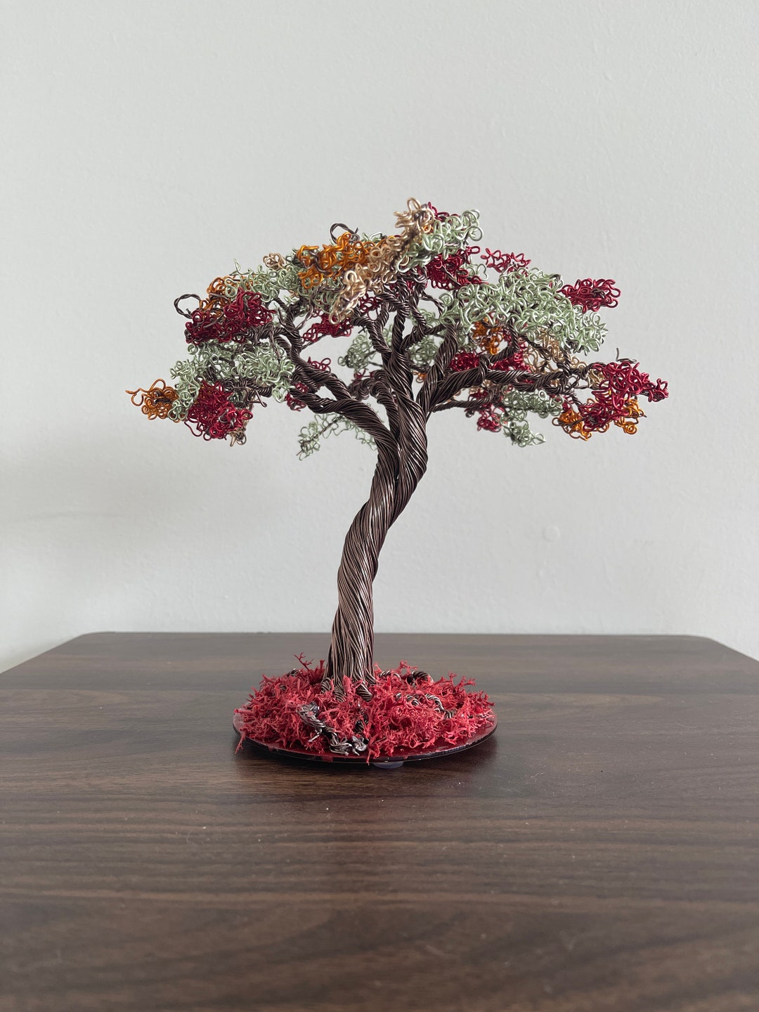 Fall Tree of Life, Wire Tree Sculpture, Wire Art, Country Decor ...