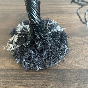 Black Wire Tree Sculpture, Bonsai Tree, Tree of Life, Wire Tree Art ...