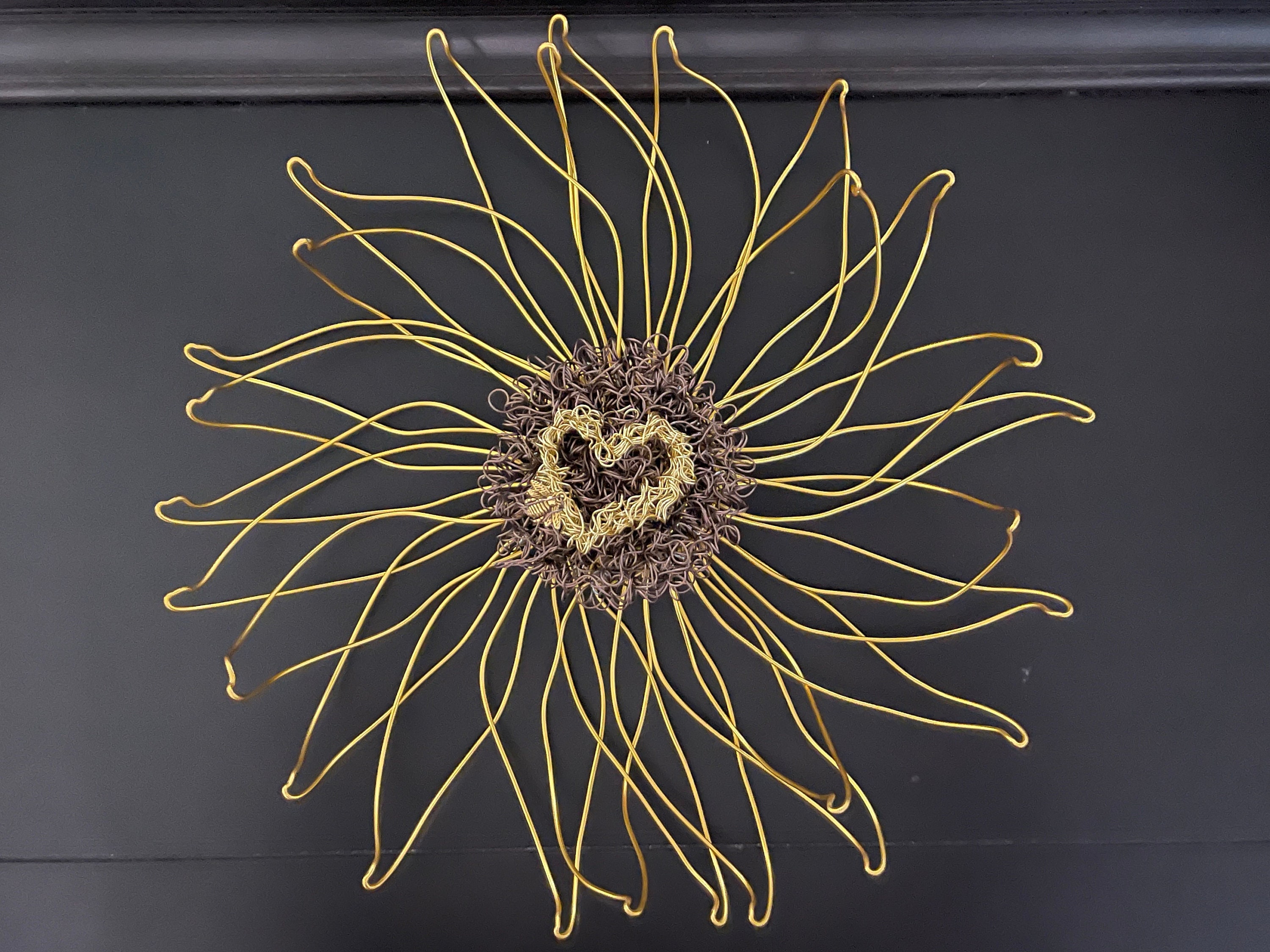 Sold Separately Wire Sunflower Wall Hangings With Bee - Etsy