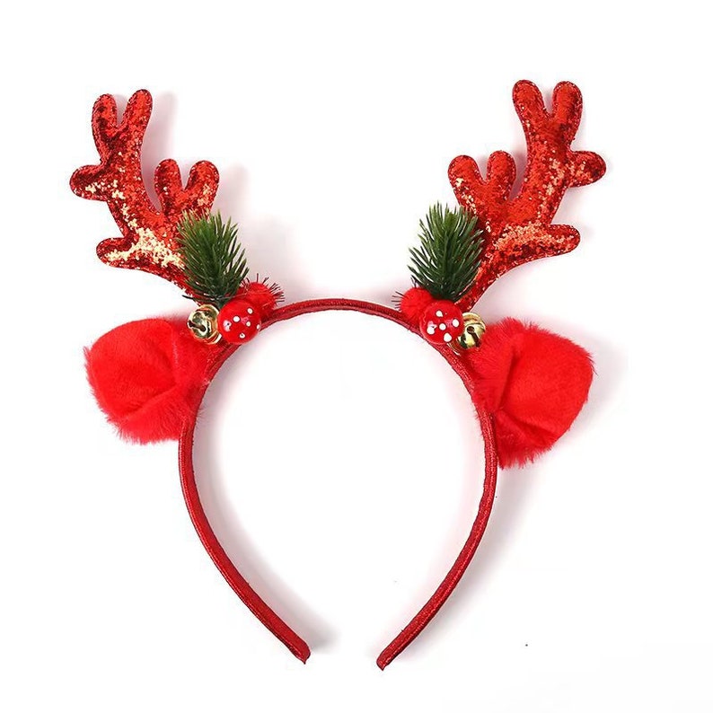Christmas Headband, Festive Hair Accessory,holiday Party Headband ...