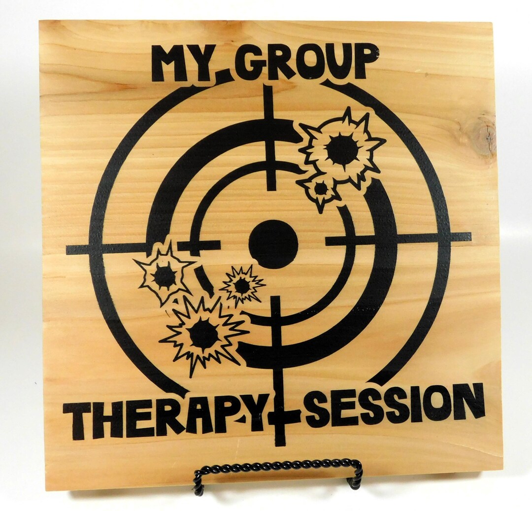 My Group Therapy Session Sign - Etsy