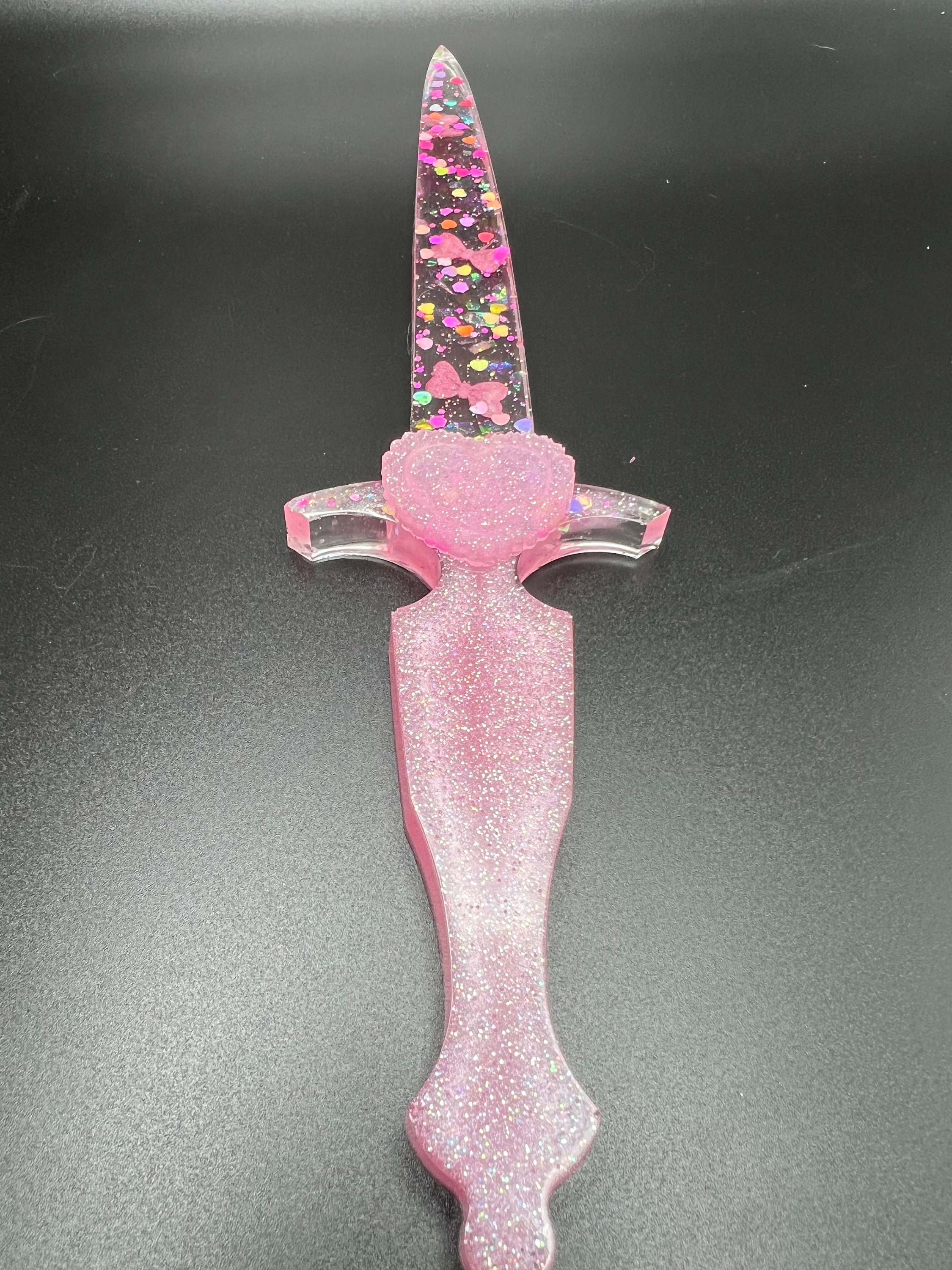 Kawaii Pink Bows 8decorative Knife/athame and Cosplay Dagger - Etsy