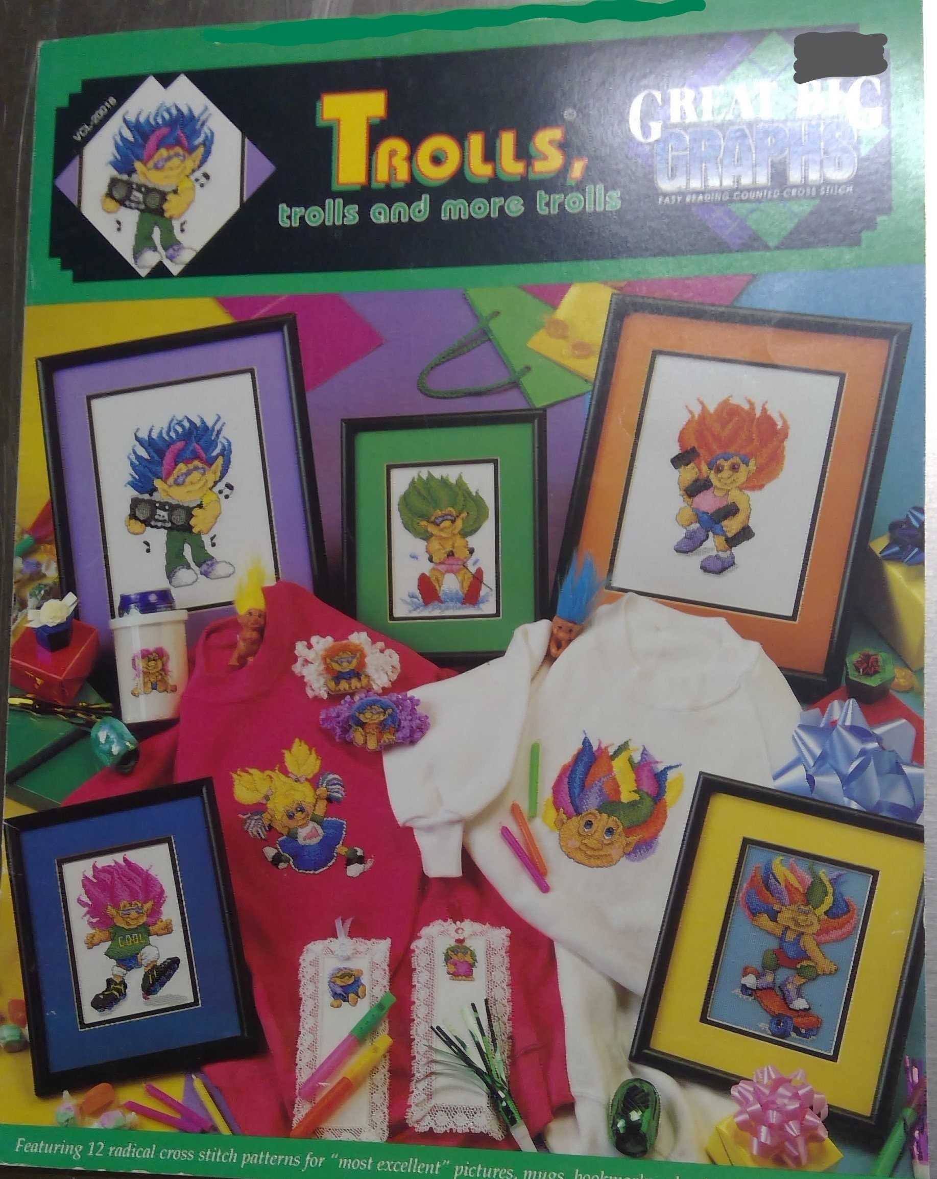 Trolls Trolls and More Trolls Counted Cross-stitch Pattern | Etsy