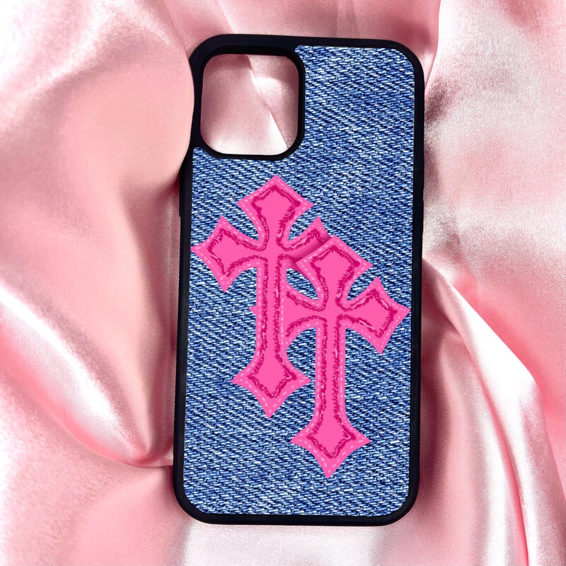 Denim Phone Case - Etsy