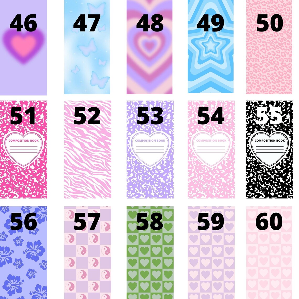 Y2K Aesthetic Trendy Phone Case 100 Designs - Etsy