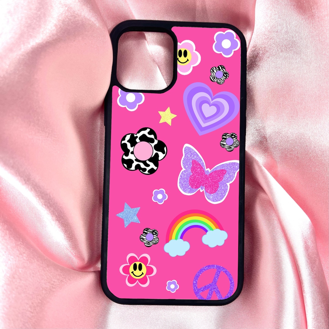 Y2K Stickers Phone Case Y2K Phone Case Aesthetic Phone Case - Etsy