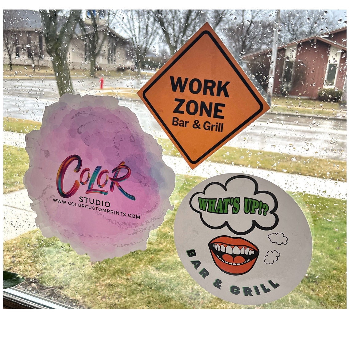 Vinyl Decals/static Cling/custom Decals/corporate Logo/window Cling - Etsy