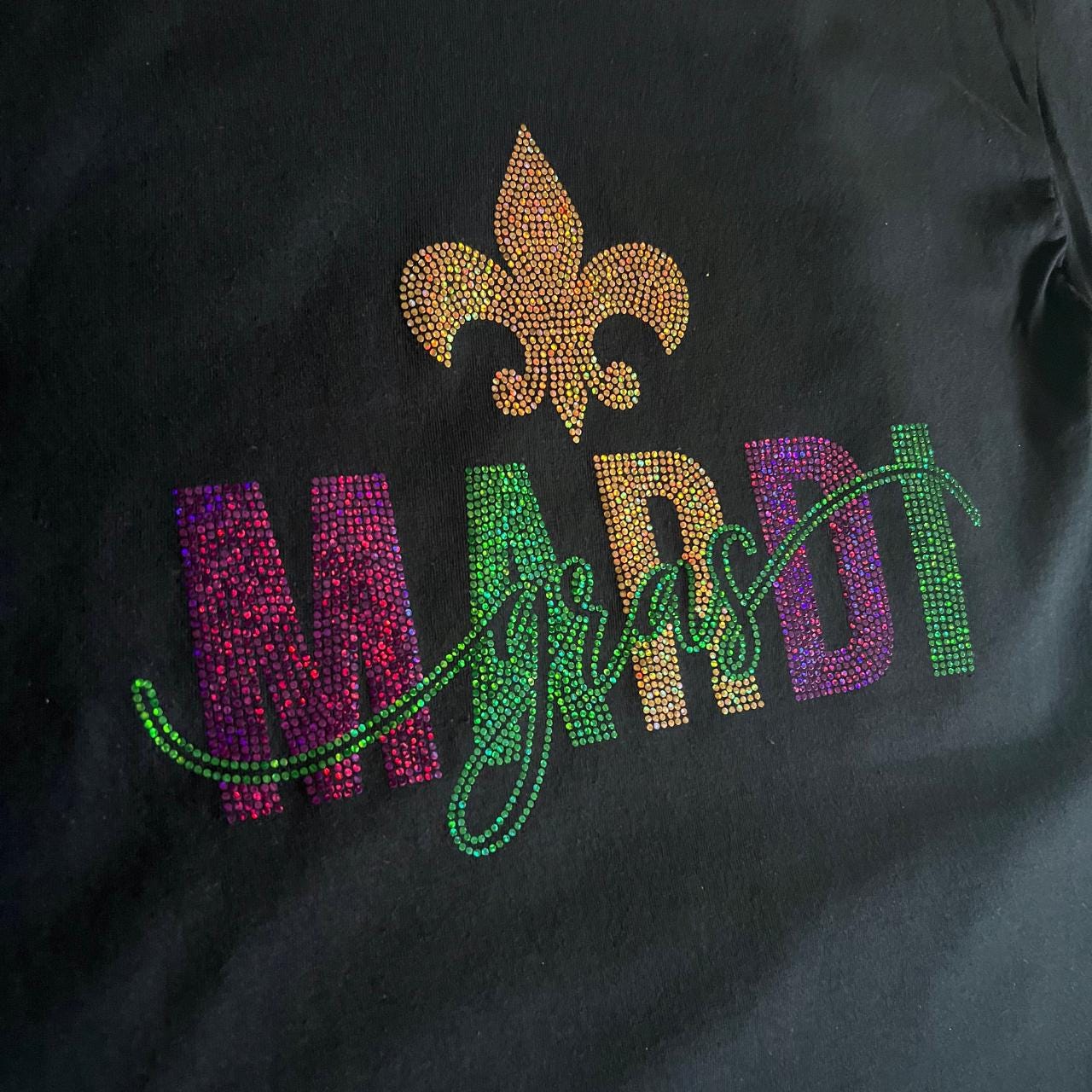 Custom Spangle Shirt Transfer: Cheer & Dance Bling Design (11x13 Inches ...