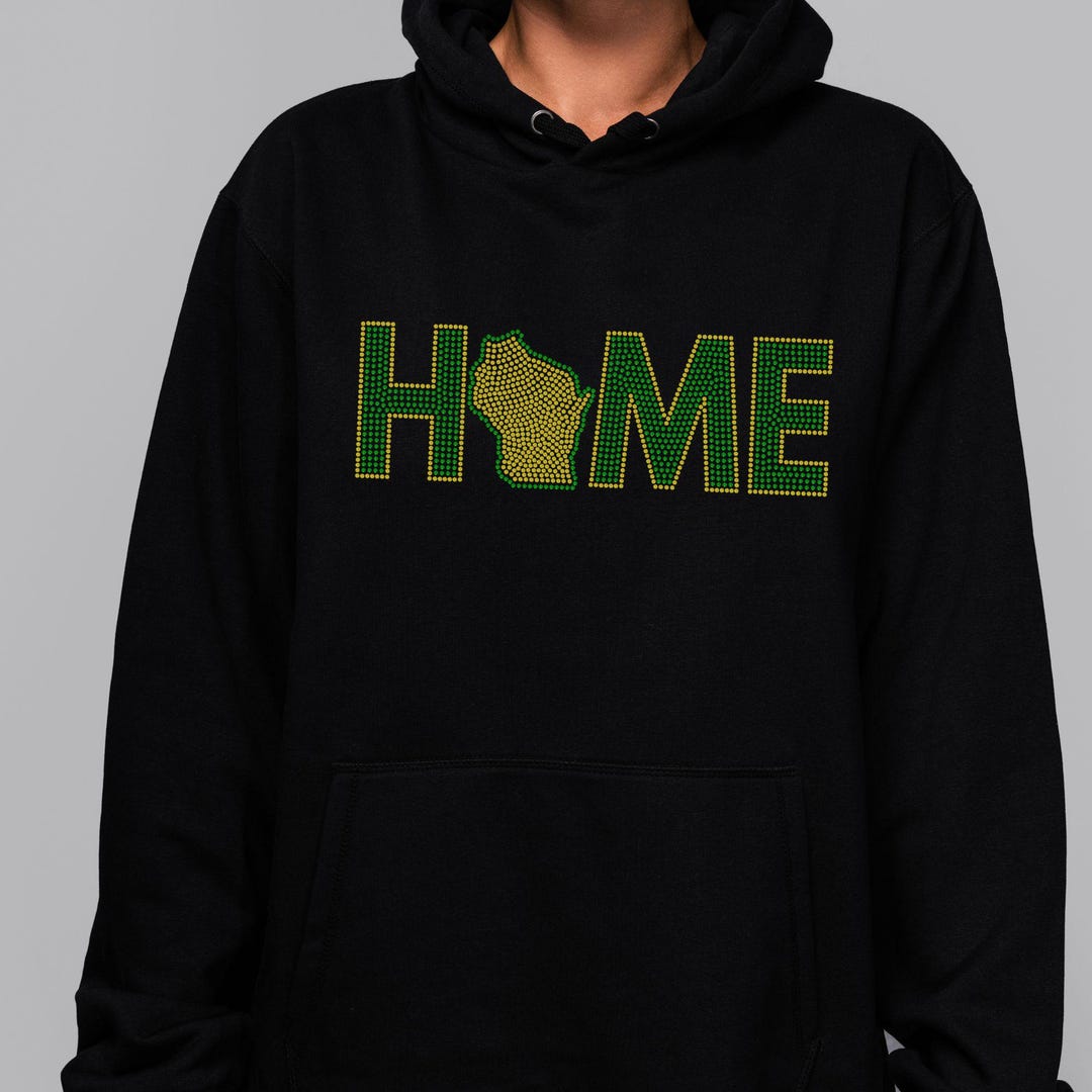 Custom State Pride Spangle Hoodie: Hometown Bling - Etsy