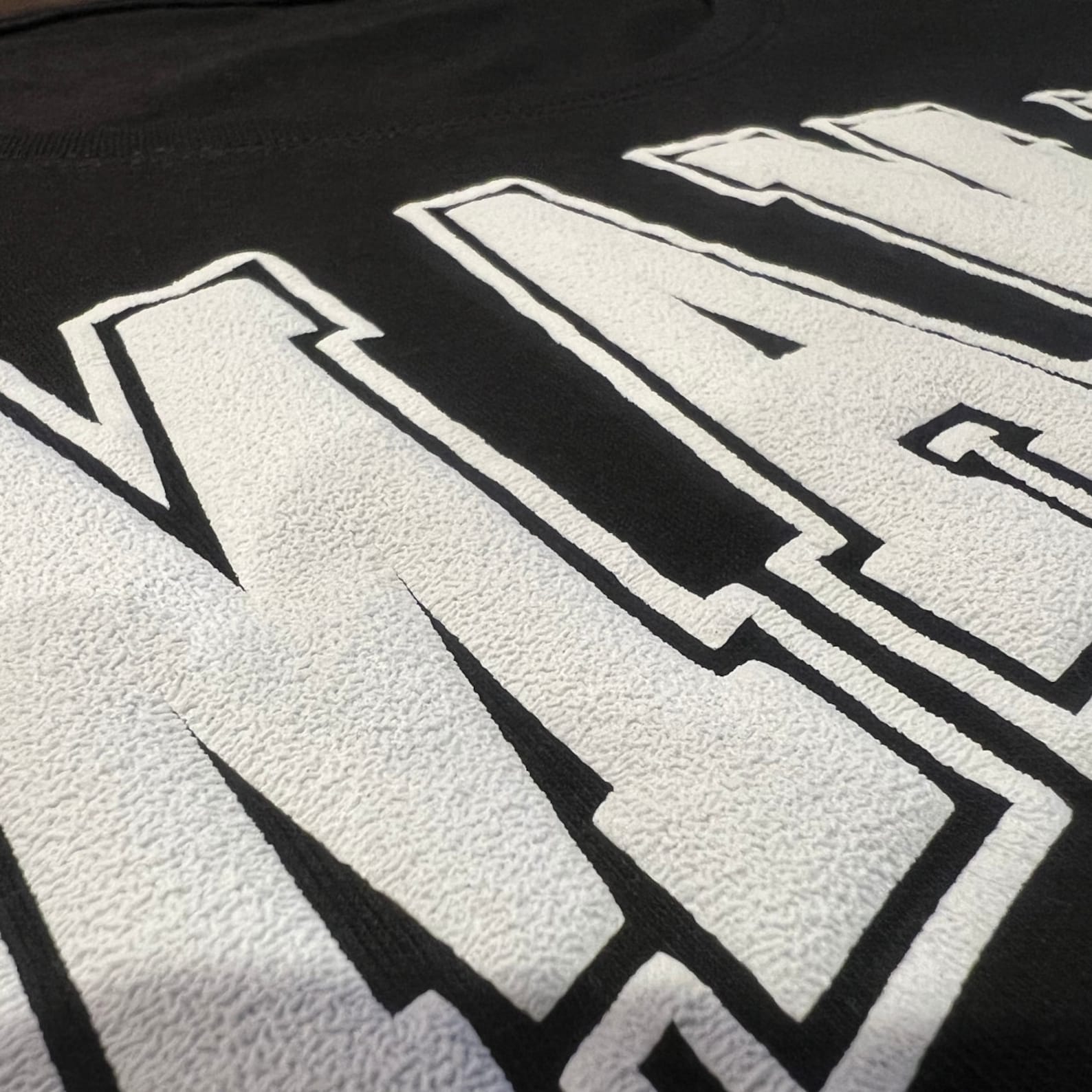 One Word Custom Puff Print/vinyl Puff Print/ Puff Print Transfer - Etsy