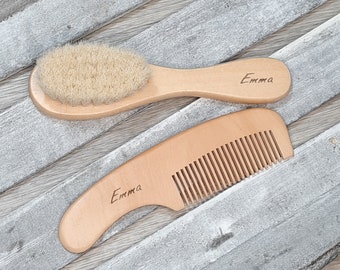 Comb and Brush Set - Etsy