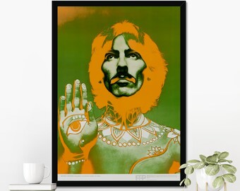 George Harrison Poster - Etsy