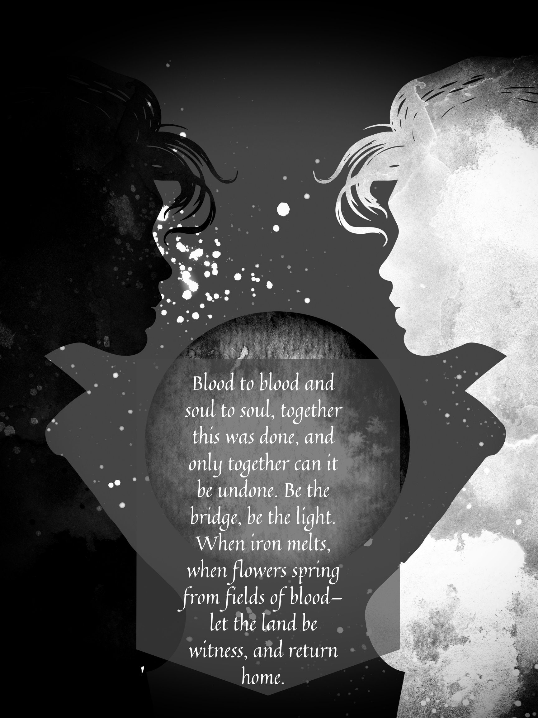 Throne of Glass Inspired Art |rhiannon Crochan's Curse| the Last ...