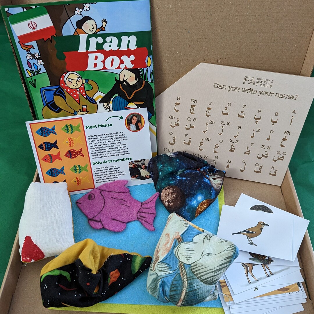 Iran Box: Nowruz Celebrations, Geography, Farsi, Street Games and Food ...