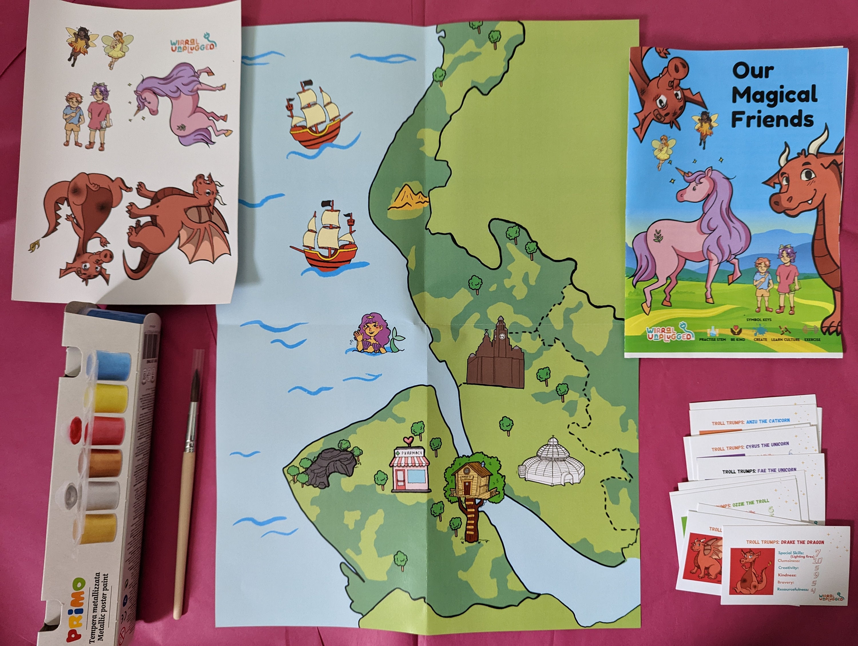 Fairy Troll Dragon Unicorn Eco Friendly Fun Box - Etsy