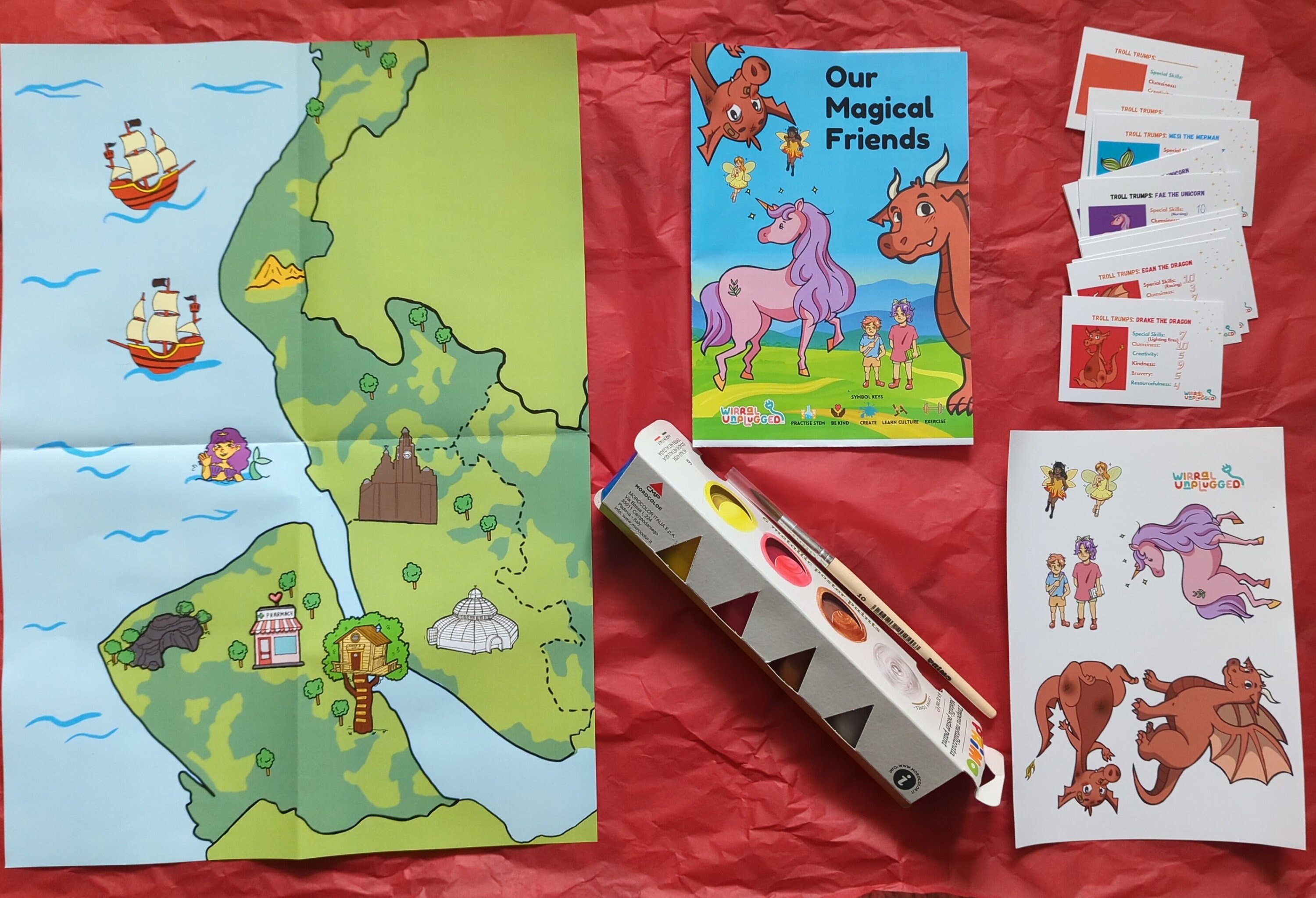 Fairy Troll Dragon Unicorn Eco Friendly Fun Box - Etsy