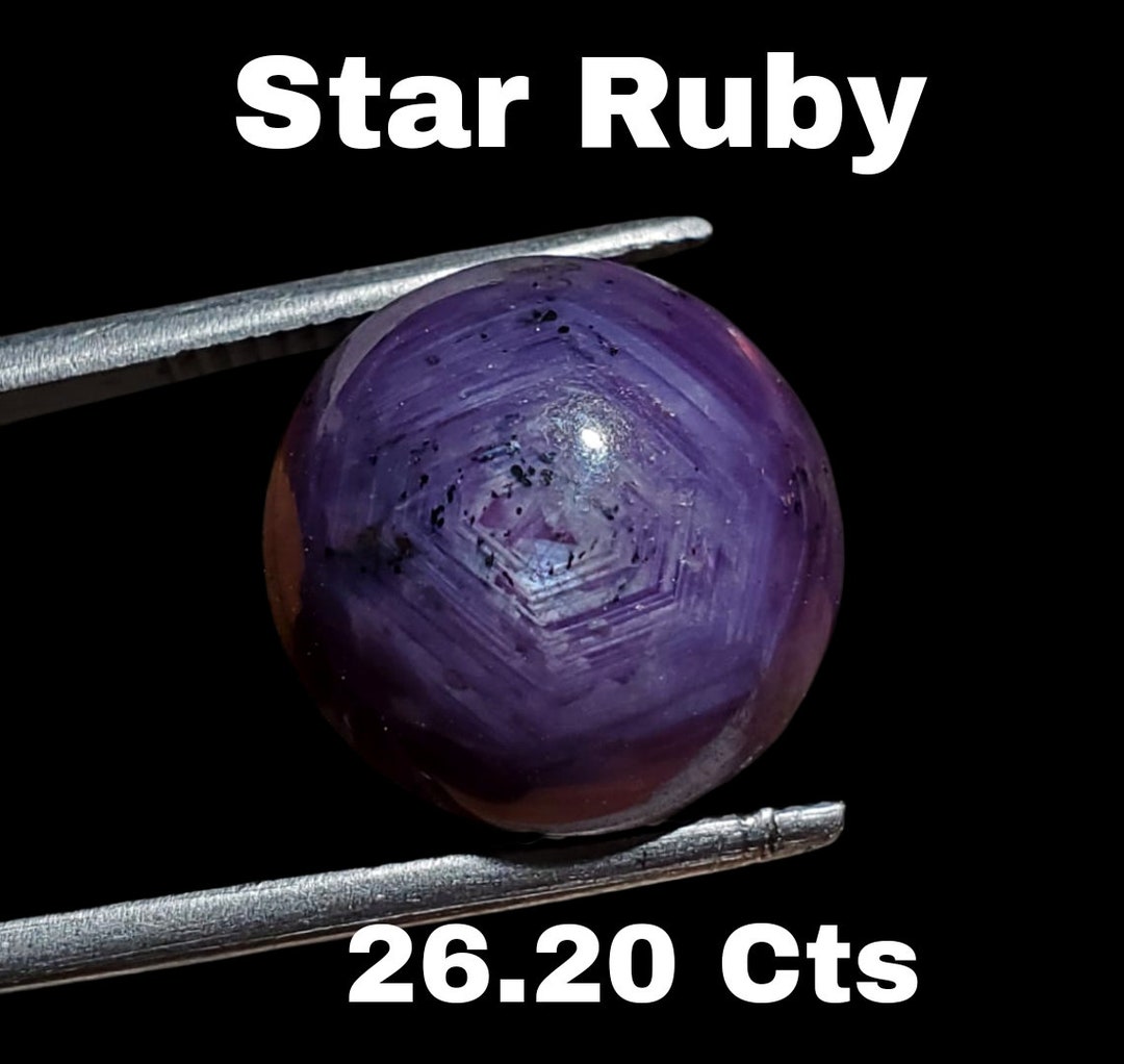 Natural Star Ruby Cabochon,star Ruby for Making Pendant,star Ruby Burma ...