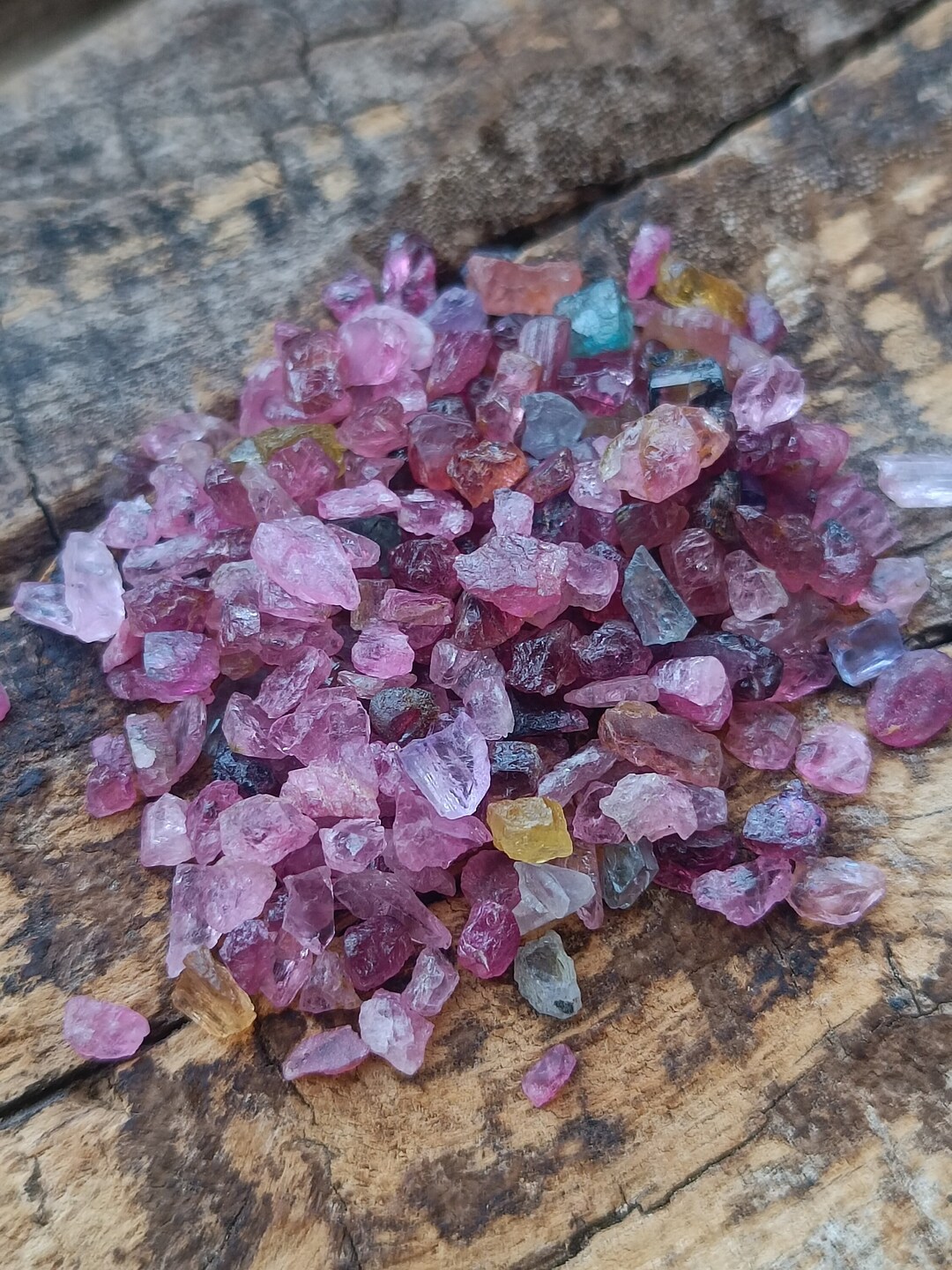 100% Natural Pink Tourmaline Gemstone Rough.pink Tourmaline Minerals ...