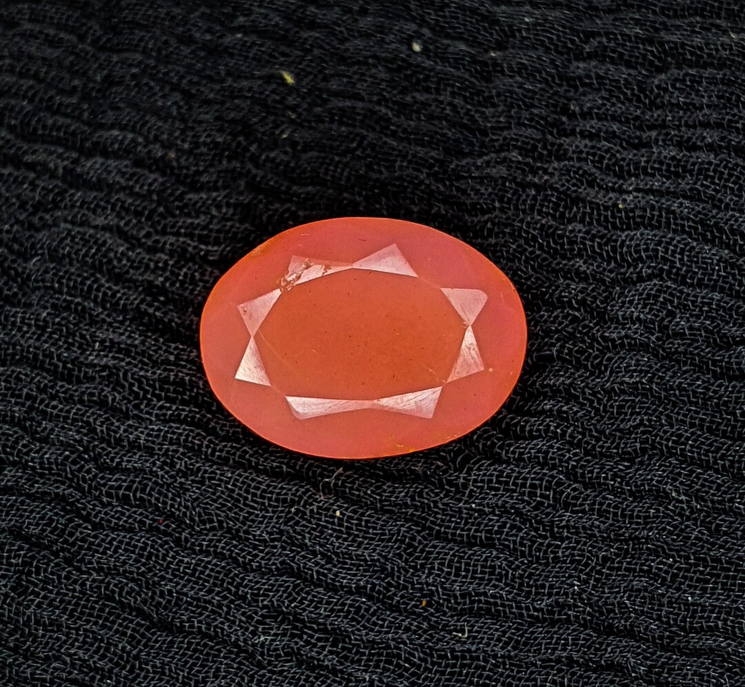 Natural Mexican Fire Opal Mexican Opal Cut Stone Fire Opal Faceted ...