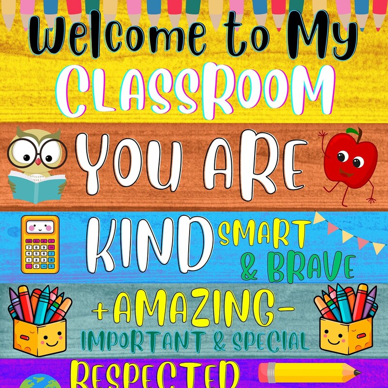 Classroom Signs - Etsy