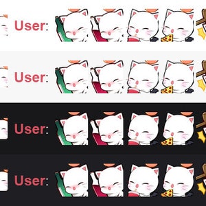 FFXIV Moogle Emotes - Etsy
