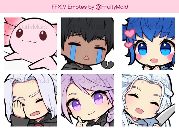 FFXIV Emote Set 3 Ancients Animated Emotes - Etsy